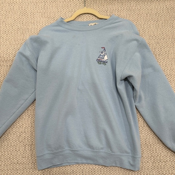 Roller Rabbit | Tops | Roller Rabbit Connecticut Light Blue Sweatshirt ...